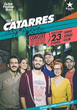 Els Catarres presentarán su nuevo disco en la Diada de Sant Jordi