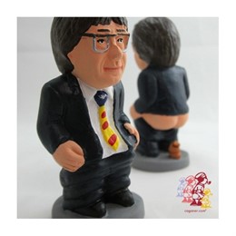 Puigdemont ya tiene su figura de 'caganer'