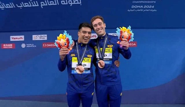 Nico García Boissier y Adrián Abadía se cuelgan un histórico bronce en ...